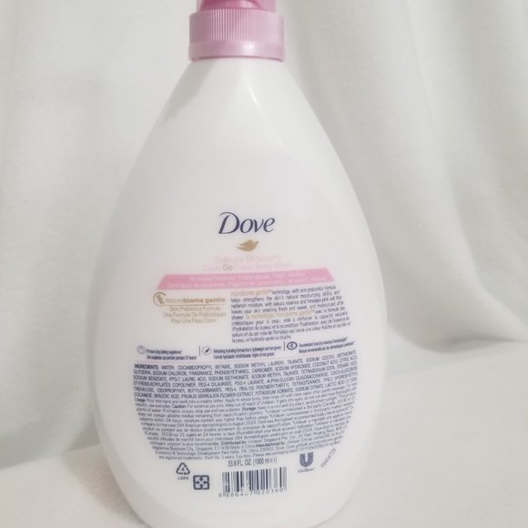 Dove | Bath & Body | Dove Sakura Blossom Body Wash Bottle 338 Fl Oz ...